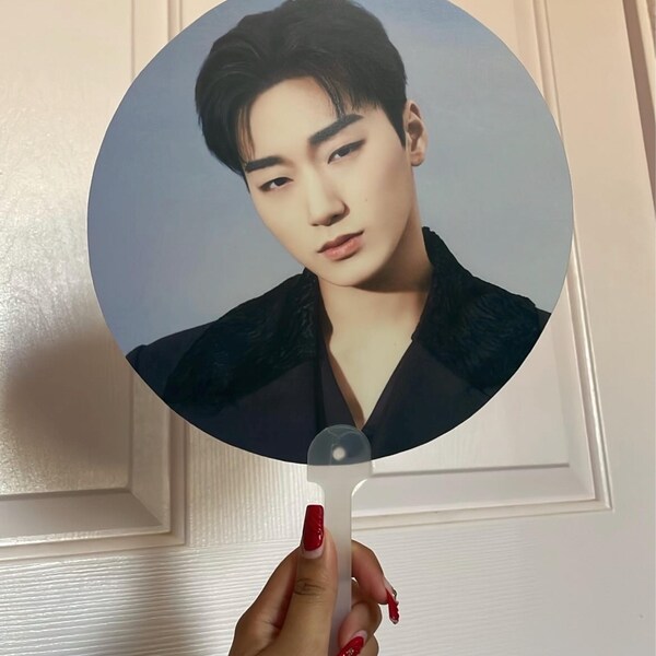 Ateez "golden HOUR : Part.1" Non-transparent Fan / Picket / Image ...