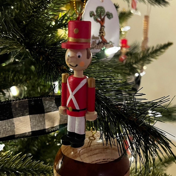 Set of 10 Wooden Toy Soldiers Christmas Ornaments - Etsy