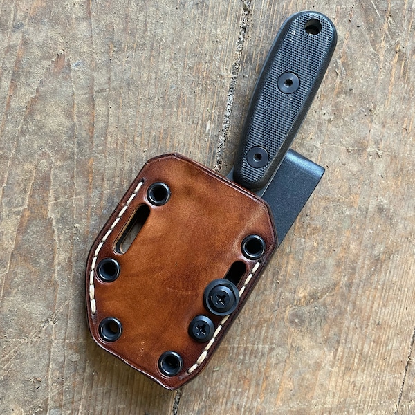 ESEE 3 Kydex Leather Hybrid Sheath - Etsy