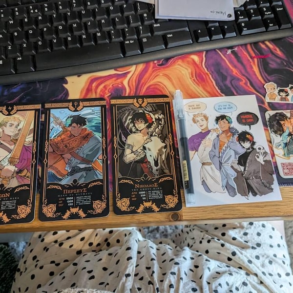 Percy Jackson - Mythomagic Cards and Charms - Etsy
