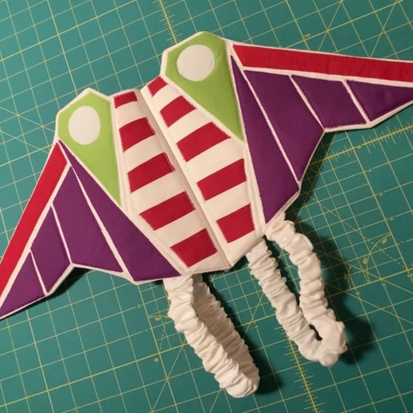 Nova Jetpack PDF Sewing Pattern, Quilted, Wire Free, Wearable Wings ...