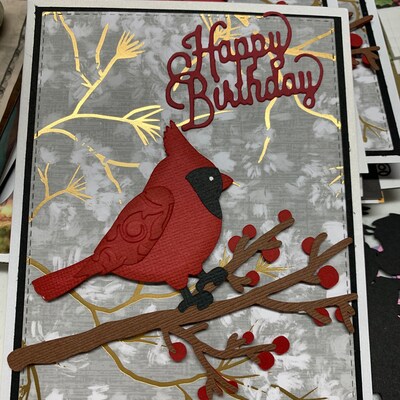 So Berry Cute Title Strawberry Flower Pre-made Die Cut - Etsy