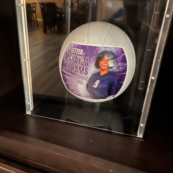 Custom Made Volleyball - High School Senior Gift, Senior Night ...
