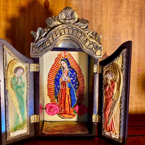 Wooden Niche, Chapel, Catholic Saints and Virgins, Religious Products ...