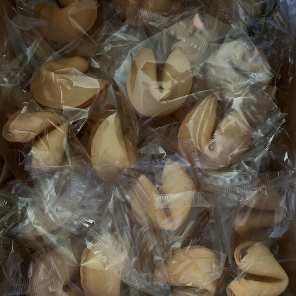 Fifty (50) Custom Fortune Cookies - Gourmet Vanilla Flavor - Etsy