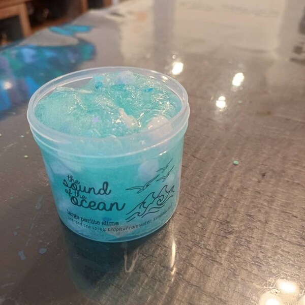 5oz Slime Container, Extra Slime Container, Slime Jar, Plastic ...