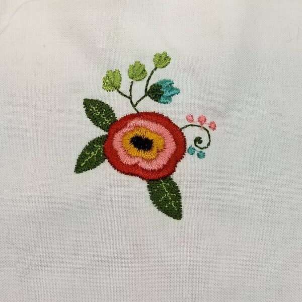 Small Flower Machine Embroidery Design. Mini Floral Embroidery Files ...