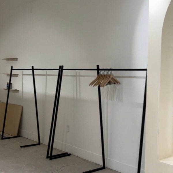 Ceiling Clothes Rack// Clothing Rack // Ceiling Rack // Ceiling Storage ...