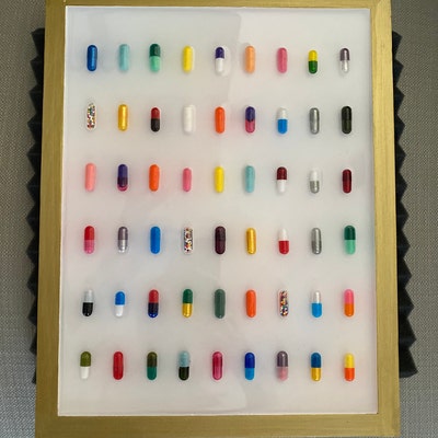 Custom Chill Pill Resin Art - Etsy