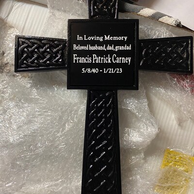Memorial Cross Stake - Etsy