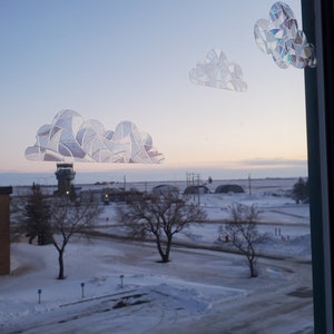 Cloud Window Cling Sun Catcher Decals Rainbow Maker Sets - Etsy