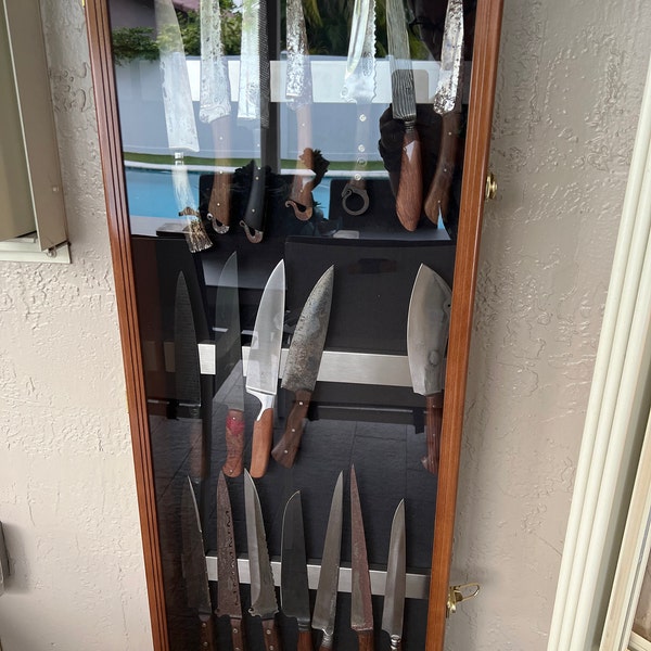 Large Golf Clubs Display Case Cabinet Rack Holder (driver, Iron, Putter ...