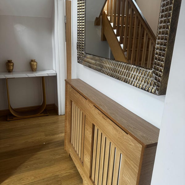 Radiator Covers. Made to Measure Radiator Covers. Bespoke Oak Veneer ...