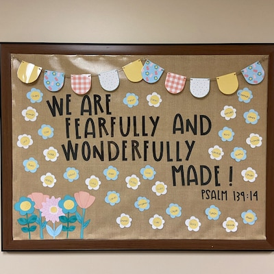 Seeds of Kindness Spring Flowers March Bulletin Board Kit - Etsy