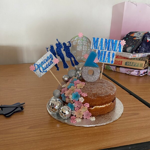 Mamma Mia Cake/cupcake Topper Set - Etsy