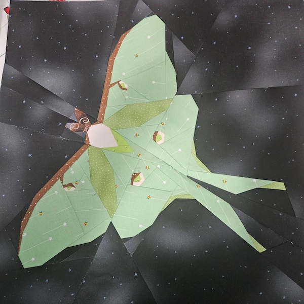 Elephant Fpp--animals of Strength--paper Piecing Quilt Block Pattern - Etsy