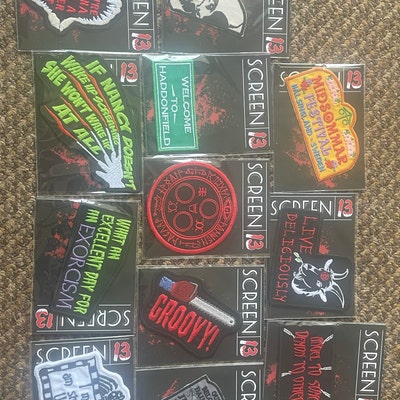 Haddonfield Sign Embroidered Patch. Horror Movie Inspired - Etsy