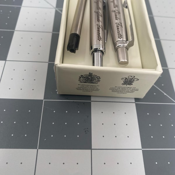 Engraved Luxury Parker Pen Set, Custom Fancy Pen, Luxury Pens for ...