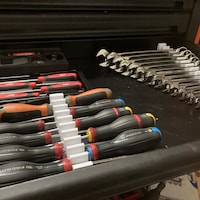 Large Spanner Rack, Spanner Holder, Wrench Rack, Drawer Organiser ...