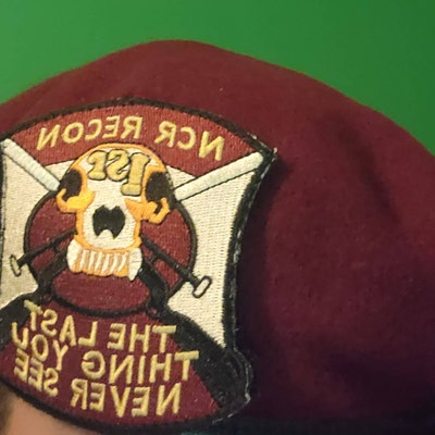 Fallout New Vegas Inspired NCR Recon Sniper Cosplay Gamer Patch Hook ...