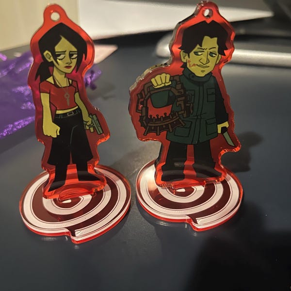 Saw Amanda Young Keychain - Etsy