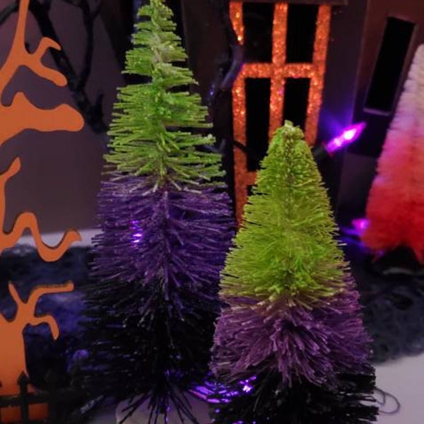 5 & 7 WHITE LED Light up Fairy Garden String Lighted Flocked Sisal ...