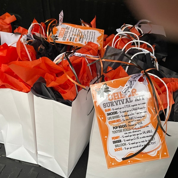 Cheerleading Survival Kits, Cheer Comp Kit, Cheer Camp Kit, Cheer Gifts ...