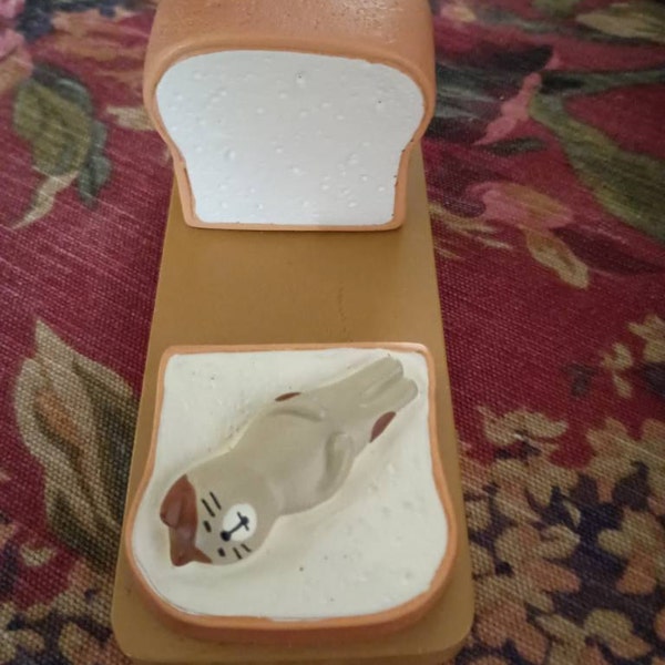 Toast/puff Cell Phone Stand,cute Cat Phone and Tablet Holder,kitten ...