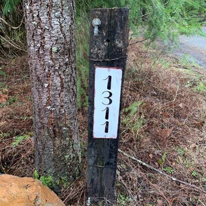 Rustic Address Sign, Farmhouse Decor, House Numbers, Street Sign ...