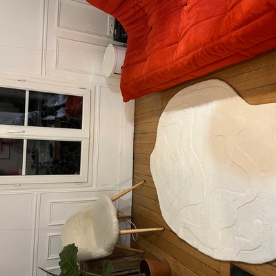 Melting Rug Handmade Tufted Rug Wool Rug Area Rug Hand Tufted - Etsy