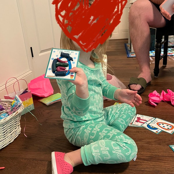 Easter Play Dough Mats, 14 Visual Cards, Play Doh, Toddler Activity ...