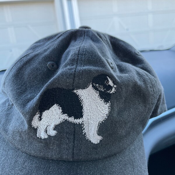 LANDSEER NEWFOUNDLAND DOG Hat - Embroidered Men Women Baseball Cap ...
