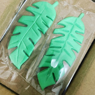 Sugar Fondant Variety Leaves for Jungle Theme Cakes and Cupcakes ...