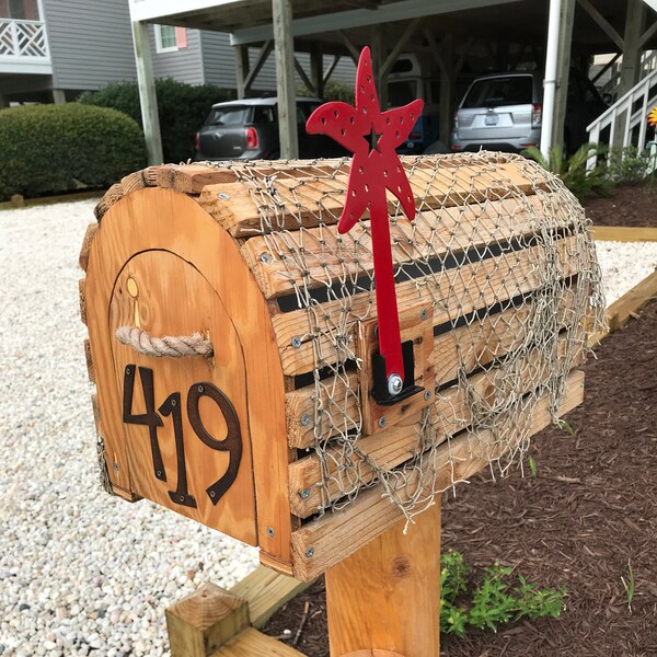 Starfish Mailbox Flag - Etsy