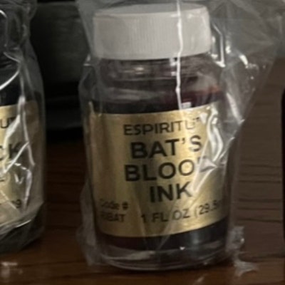Espiritu Bat's Blood Ink, Espiritu Ritual Ink, 1 Oz. 20364 - Etsy