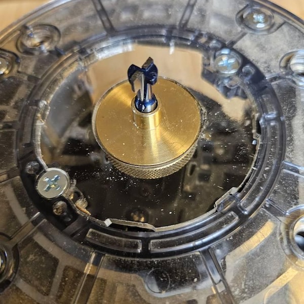 Ryobi/ridgid Compact Routers - Guide Bushing Round Baseplate - Custom ...