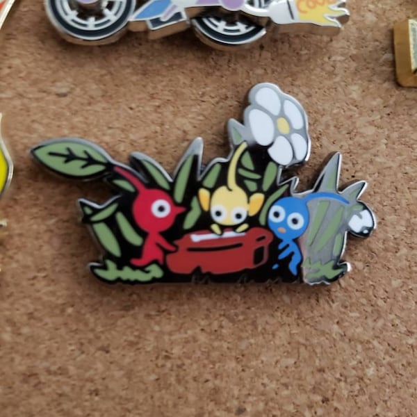 Pikmin Enamel Pin - Etsy