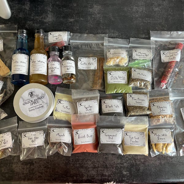 Child’s Wiccan Altar Kit Supplies for Children's Pretend Play Magick ...