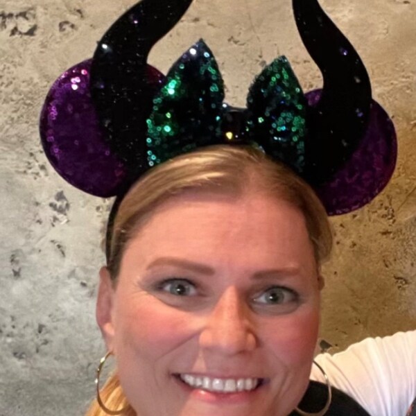 Malficent Ears, Mickey Ears, Mistress of All Evil Ears, Evil Mickey ...
