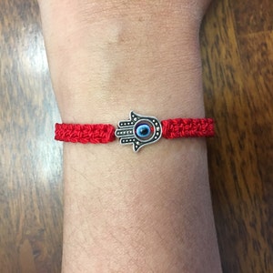 Hamsa Hand Red String Bracelet, for Happiness, Luck, Health, and Good ...