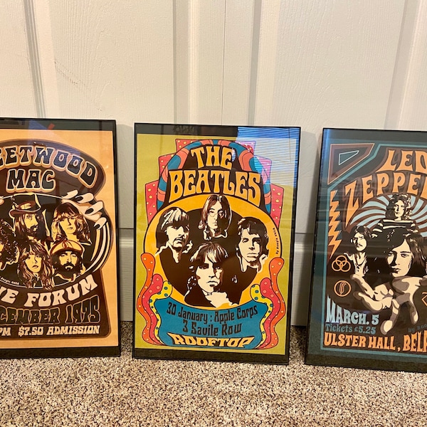 A Boogie Child Original 1960s Inspired Psychedelic the Beatles Band ...