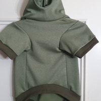 Dog Quarter Zip Hoodie PDF Sewing Pattern Sizes XS / S / M / L / XL ...