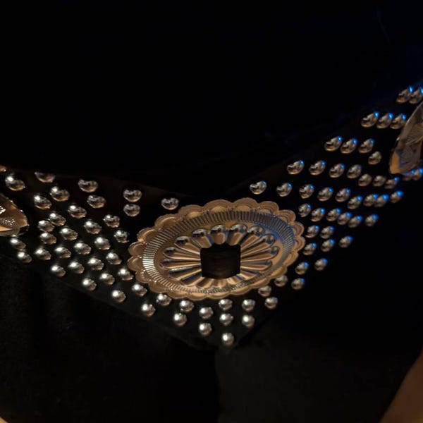 SPIKED AS F**K BELT - Etsy