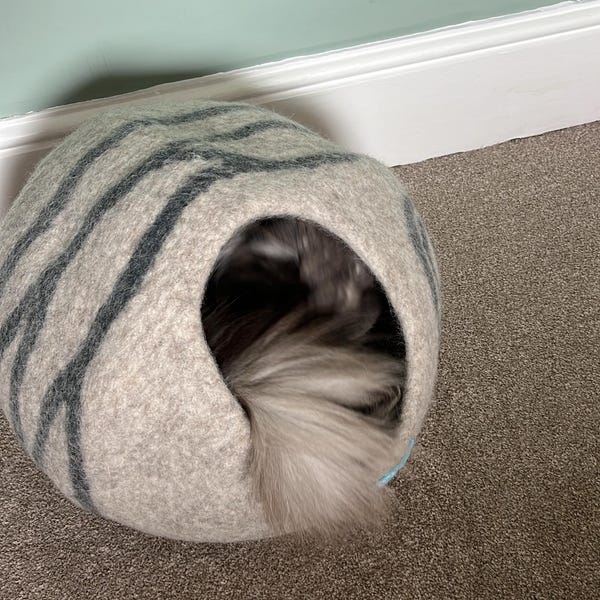 Felted Finger Puppet Woolly Mammoth, 100% New Zealand Wool, Needle ...