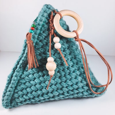 Pyramid Bag, PDF Pattern Only, NOT a Finished Product, Crochet Pattern ...