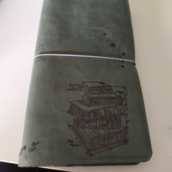 Midori Book Lover Travel Notebook, Diary With Fauxdori Cover - Etsy