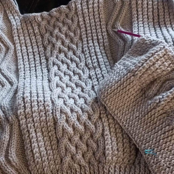 PDF Unisex Starsky Style Jacket Cardigan Vintage Knitting Pattern Pdf ...