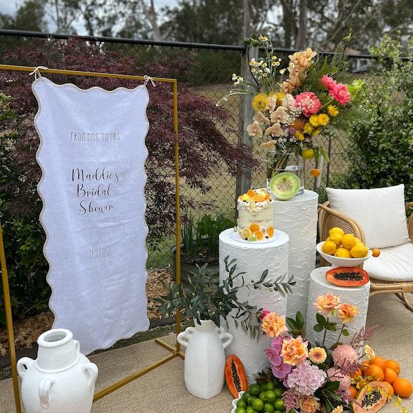 A Romantic Welcome Sign That is Sure to Impress- After Your Event, This ...