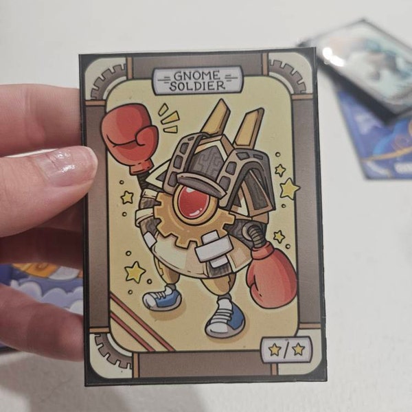 5 Gnome Soldier Tokens for Magic the Gathering - Etsy