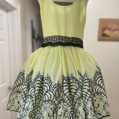 Two-tone Lace Trim, Chantilly Lace Trim, French Lace, Wedding Lace ...